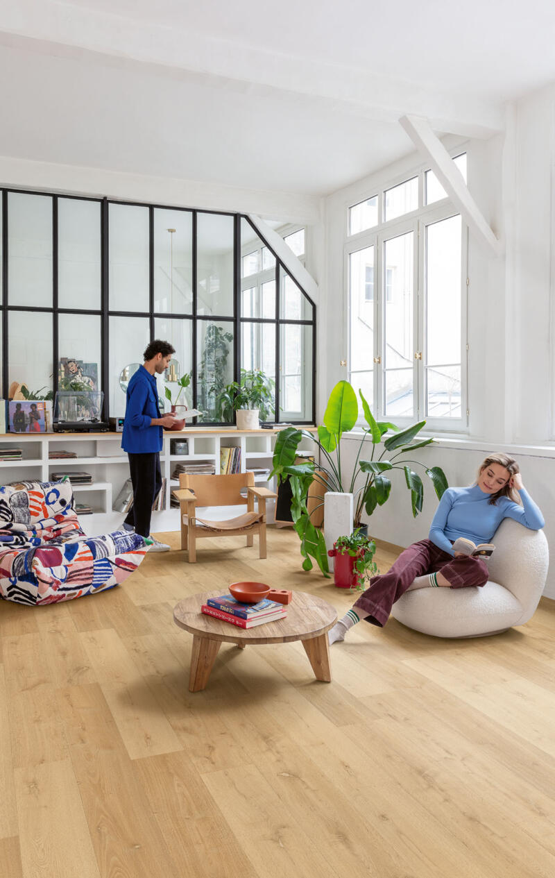 Quick-Step Pulse Hybrid Autumn Oak Brown Flooring Premium Floors